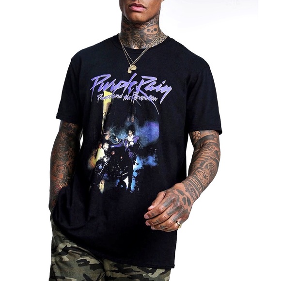Prince | Shirts | Prince Purple Rain Graphic Tshirt | Poshmark